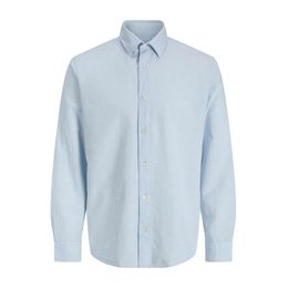 Jack & Jones Jack & Jones Junior Button Up Shirt 'JJEBREEZE' boy Blue size 116