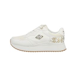 Replay Damen Sneaker "Replay Sneaker Lederimitat", Gr. 40wei&szlig;, Lederimitat, Schuhe