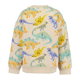 Blue Seven Jungen Sweater "Jungen Sweatshirt mit Dinos", bunt, Gr. 134, 100% Baumwolle, Sweatshirts