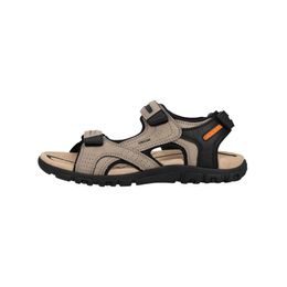 Geox Herren Sandale "Geox Wanderschuhe Lederimitat", Gr. 43, beige, Lederimitat, Schuhe