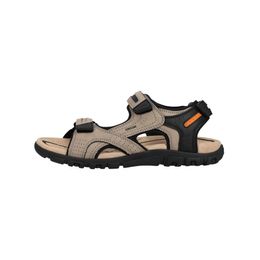 Geox Herren Sandale "Geox Wanderschuhe Lederimitat", Gr. 43, beige, Lederimitat, Schuhe