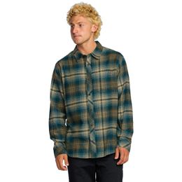 Billabong Herren Langarmhemd "Coastline"otter, Gr. XL, Obermaterial: 100% Walkfrottier;, Hemden