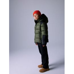 name it Jungen Skijacke "NKMMOTION05 SKI JACKET FO", gr&uuml;n, Gr. 146, Web, Obermaterial: 100% Polyester, Jacken, wasser- und winddicht, mit