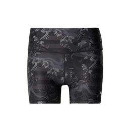 Puma Sportshorts 'League' Damen Gr&ouml;&szlig;e L grau / schwarz