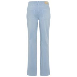 MAC Damen Stretch-Jeans "Melanie", blau, Gr. 38, Denim/Jeans, Obermaterial: 88% Baumwolle, 8% Elastomultiester, 4% Elasthan, Jeans, Gerade geschnitten
