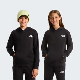 The North Face Kinder Kapuzensweatshirt "TEEN SIMPLE DOME LIGHT REG HOODIE"tnf schwarz, Gr. M, Obermaterial: 68% Baumwolle, 32% Polyester,