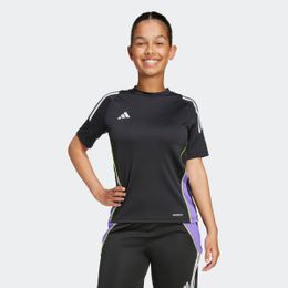 Jungen Fu&szlig;balltrikot "TIRO24 JSYY", schwarz, Gr. 128, adidas Performance, Obermaterial: 100% Polyester, Trikots