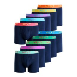 next Boxershorts Herren Gr&ouml;&szlig;e XL blau / navy / gr&uuml;n / orange