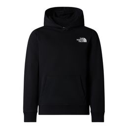 The North Face Kinder Kapuzensweatshirt "TEEN BOX NSE REGULAR HOODIE"tnf schwarz, Gr. L, Obermaterial: 80% Baumwolle, 20% Polyester, Sweatshirts, mit
