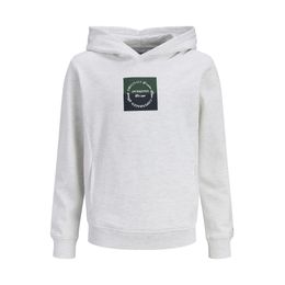 Jack & Jones Jack & Jones Junior Sweatshirt 'JORCATSKILLS' Jungen Gr&ouml;&szlig;e 152 schwarz / wei&szlig;meliert
