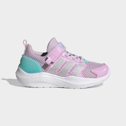 M&auml;dchen Sneaker "LIGHTORAMA RUNNER KIDS", adidas Sportswear, Gr. 33ice lavender, silber metallic, flash aqua, Synthetik, Textil, Schuhe, mit