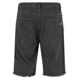2Y Premium Herren Shorts "2Y Premium Herren 2Y Jeans Shorts", schwarz, Gr. 33, unifarben, 97% Baumwolle, 3% Elasthan, Hosen