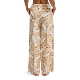 Billabong Damen Outdoorhose "Tropic Breeze", beige, Gr. L, Obermaterial: 48% Viskose, 44% Baumwolle, 8% Leinen., Hosen