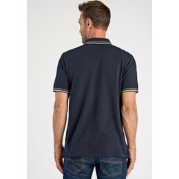 Bison Herren Poloshirt "Poloshirt Comfort Fit", blau, Gr. XXXL, Obermaterial: 50% Baumwolle, 50% Polyester, Shirts