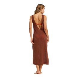Strandkleid Roxy "Playa Mood", Damen, Gr. L, US-Gr&ouml;&szlig;en, cappuccino, Obermaterial: 50% Walkfrottier, 50% Microfaser;, Kleider Strandkleid