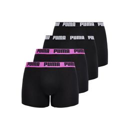 Puma Boxershorts 'EVERYDAY' Herren Gr&ouml;&szlig;e XL orchidee / schwarz / wei&szlig;