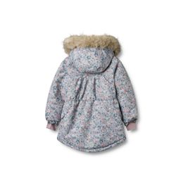 Wheat M&auml;dchen Winterjacke "Wheat Jacket Mathilde"soft rain flowers, Gr. 98, 100% Polyester, Jacken, winddicht