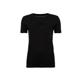 Armani Exchange Damen T-Shirt "T-Shirt T-SHIRT 1er Pack", schwarz, Gr. M, Obermaterial: 100% Baumwolle CO., Shirts