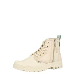Palladium Lace-Up Ankle Boots 'Pampa Detroit' female size 41 Beige / Cream