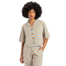 Quiksilver Damen Kurzarmshirt "Dad", blau, Gr. S, Obermaterial: 100% Walkfrottier;, Shirts