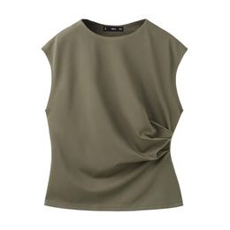 Mango Top 'CANDELO' Damen Gr&ouml;&szlig;e L khaki