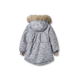 Wheat M&auml;dchen Winterjacke "Wheat Jacket Mathilde"soft rain flowers, Gr. 104, 100% Polyester, Jacken, winddicht