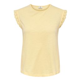 Jacqueline de Yong JDY T-Shirt 'JDYSalva' Damen Gr&ouml;&szlig;e XL hellgelb