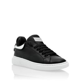 Philipp Plein Jungen Sneaker "Big Bang", Gr. 34, schwarz-wei&szlig;, Schuhe