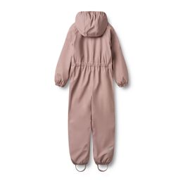 Wheat Kinder Jumpsuit "Wheat Thermo Rain Suit Aiko"dusty lavender, Gr. 128, unifarben, 100% Polyester (Recycelt), Overalls
