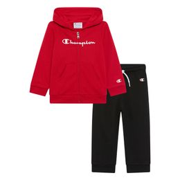 Champion Kinder Jogginganzug "Hooded Full Zip Suit"isa, nbk, Gr. 74, Obermaterial: 54% Baumwolle, 46% Polyester, Sportanz&uuml;ge, 2-teiliges Set aus