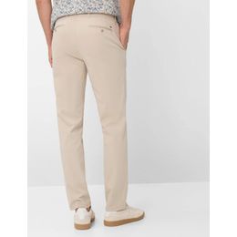 Brax Herren Chinohose "Style EVANS", beige, Gr. 27, Web, 96% Baumwolle, 3% Kapok, 1% Elasthan, Hosen
