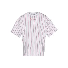 Karl Kani Herren T-Shirt "Karl Kani Herren", wei&szlig;, Gr. M, gestreift, 100% Baumwolle, Shirts