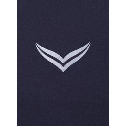 TRIGEMA Damen Stirnband "TRIGEMA Softshell-Stirnband", blau, Gr. 3, Kunstfaser, M&uuml;tzen