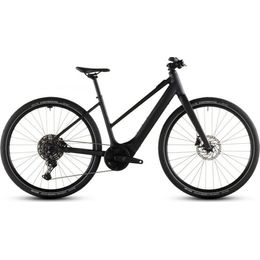 Cube Editor Hybrid Pro 400 Wh X E-Bike Trapeze 28" coal'n'prism 58 cm | Dienstrad-Leasing m&ouml;glich