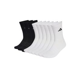 Herren Kurzsocken "Socken Cushioned Sportswear Crew Socks 9P 9er Pack", adidas originals, Gr. 40, bunt, Obermaterial: 56% Baumwolle CO. 40% Polyester
