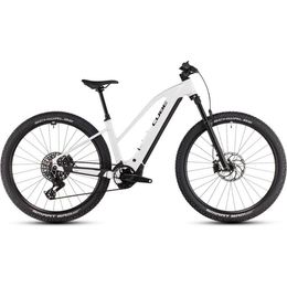 Cube Reaction Hybrid SLT 800 Wh E-Bike Hardtail Trapeze 27,5" metallicwhite'n'black S | Dienstrad-Leasing m&ouml;glich