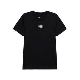 Nike Sportswear T-Shirt 'VDAY' Jungen Gr&ouml;&szlig;e 128/138 grau / schwarz / wei&szlig;