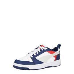 Puma Sneaker 'Rebound V6' Jungen Gr&ouml;&szlig;e 37 enzian / hellrot / wei&szlig;