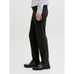 Jack & Jones JACK & JONES Herren Chinos "JPSTOLLIE CONNOR CHINO NOOS", schwarz, Gr. 32, unifarben, Web, Obermaterial: 69% Polyester, 29% Viskose, 2% Elasthan,