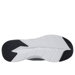 Skechers Herren Slip-On Sneaker "CONTOUR FOAM", Gr. 48,5grau, schwarz, Lederimitat, Textil, Schuhe, Slipper, Schn&uuml;rschuh in veganer Verarbeitung,
