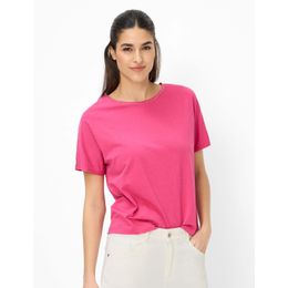 Brax Damen Shirt Style CAELEN S raspberry sorbet, Rosa, Gr. 34