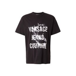 Versace Jeans Couture T-Shirt Herren Gr&ouml;&szlig;e XL schwarz / wei&szlig;