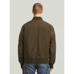 G-Star Raw G-STAR Herren Bomberjacke "GA-1 Washed Bomber", gr&uuml;n, Gr. S, Obermaterial: 100% Baumwolle, Jacken