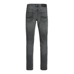 Jack & Jones Jungen Slim-fit-Jeans "JJIGLENN JJORIGINAL SQ 903 NOOS JNR", schwarz, Gr. 152, JACK & JONES JUNIOR, Abriebeffekte, Denim/Jeans, Obermaterial: 76%