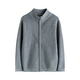 next Strickjacke Jungen Gr&ouml;&szlig;e 140 basaltgrau