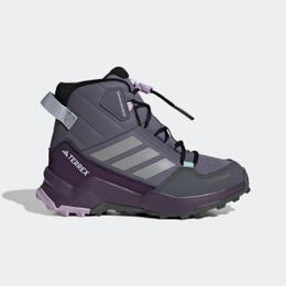 adidas terrex Kinder Winterstiefel "AX4R MID CLIMAWARM+ KIDS", Gr. 40, silber, Synthetik, Textil, Schuhe, gef&uuml;ttert