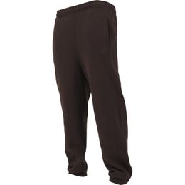Urban Classics Herren Jogginghose "Urban Classics Herren Sweatpants"braun, Gr. L, unifarben, 65% Baumwolle, 35% Polyester, Hosen