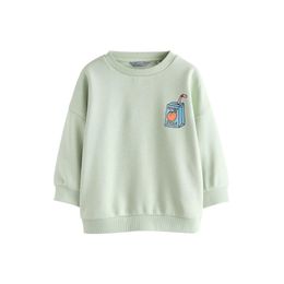 next Sweatshirt Jungen Gr&ouml;&szlig;e 92 blau / gr&uuml;n