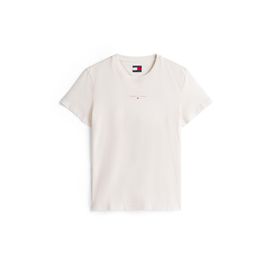 Tommy Jeans T-Shirt 'LINEAR' Damen Gr&ouml;&szlig;e M hellrot / wei&szlig;