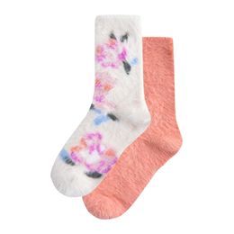 next Socken Damen Gr&ouml;&szlig;e 36/41 apricot / ros&eacute; / wei&szlig;